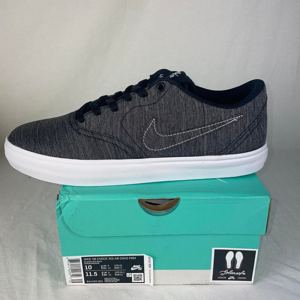 Brand New! Nike Sb Charge Lace Up Canvas Skate Shoes … - Gem